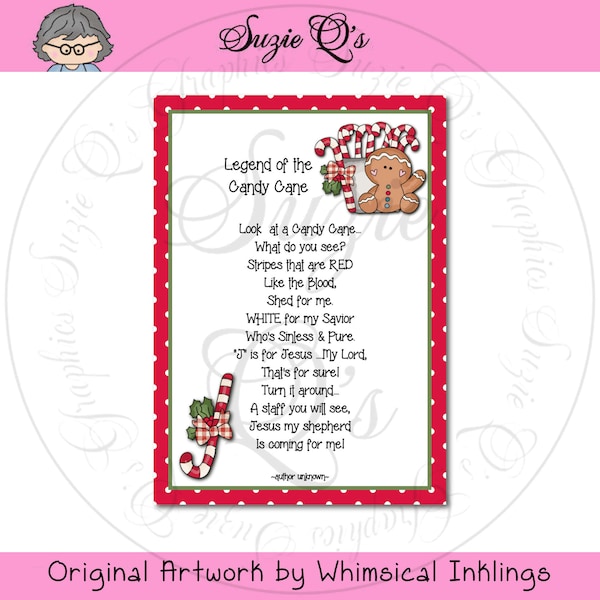 Legend of the Candy Cane - Etsy