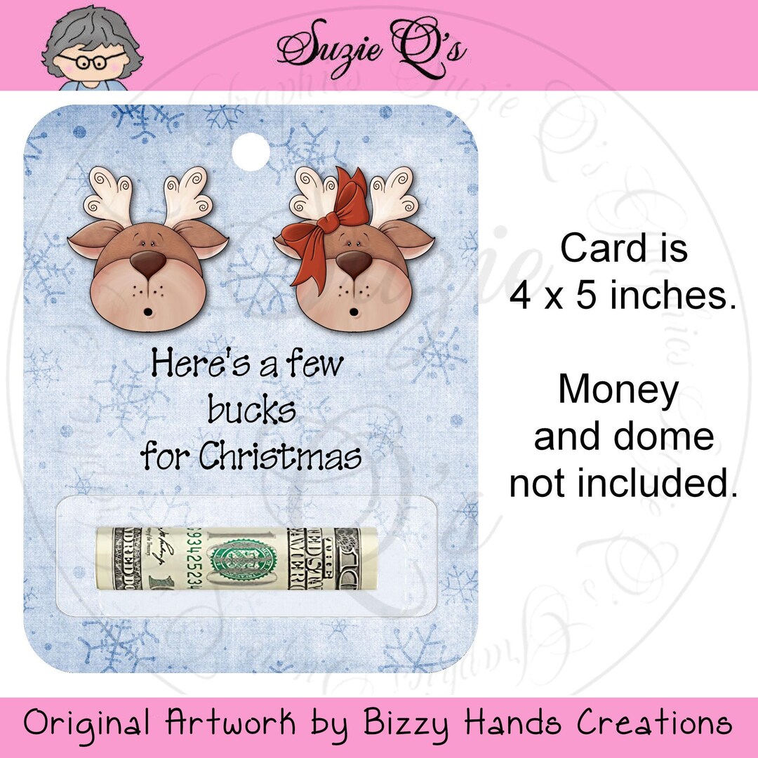 A Few Bucks (lip Balm) Money Card - This is Not a Cut File - Digital ...