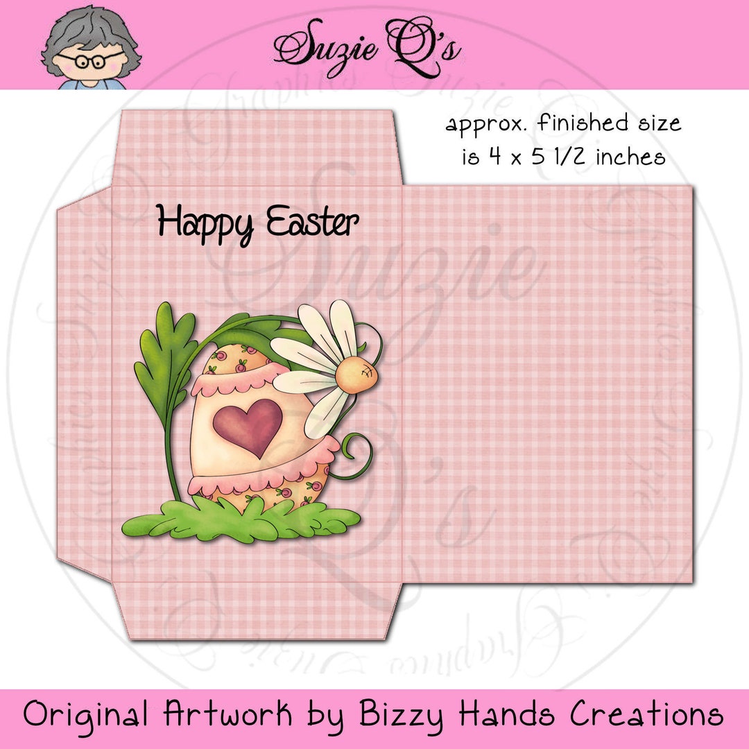 Easter Cocoa Envelope - Digital Printable - Good Seller for Winter ...