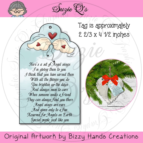 Angel Tree Tags - Etsy