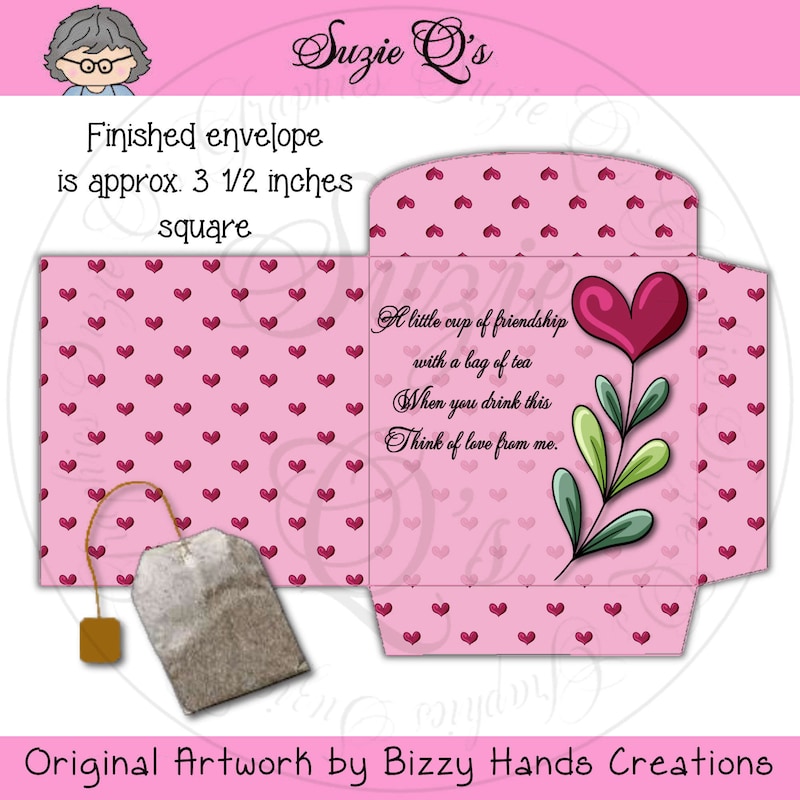 Tea Bag Envelopes - Etsy