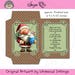 Silly Santa Cocoa Envelope - Digital Printable - Good Seller for Winter ...