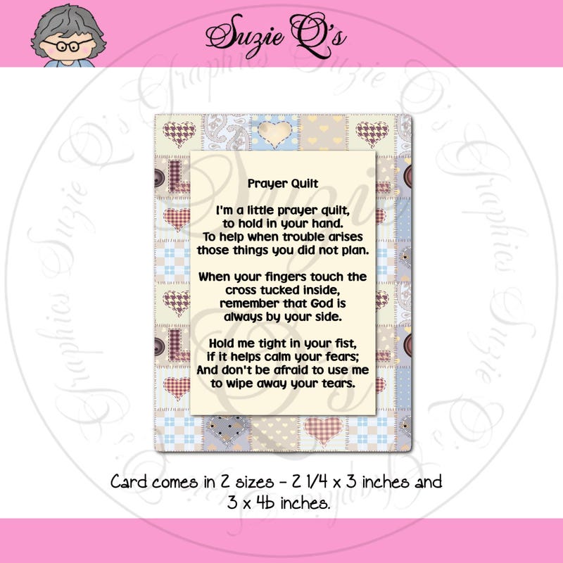 Pray Quilt Poem - Etsy