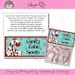 Candy Cane Puzzle Labels Digital Printable Great Craft Show Seller ...