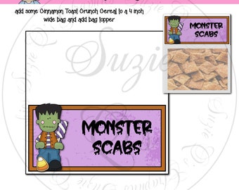 Monster Scabs - Etsy