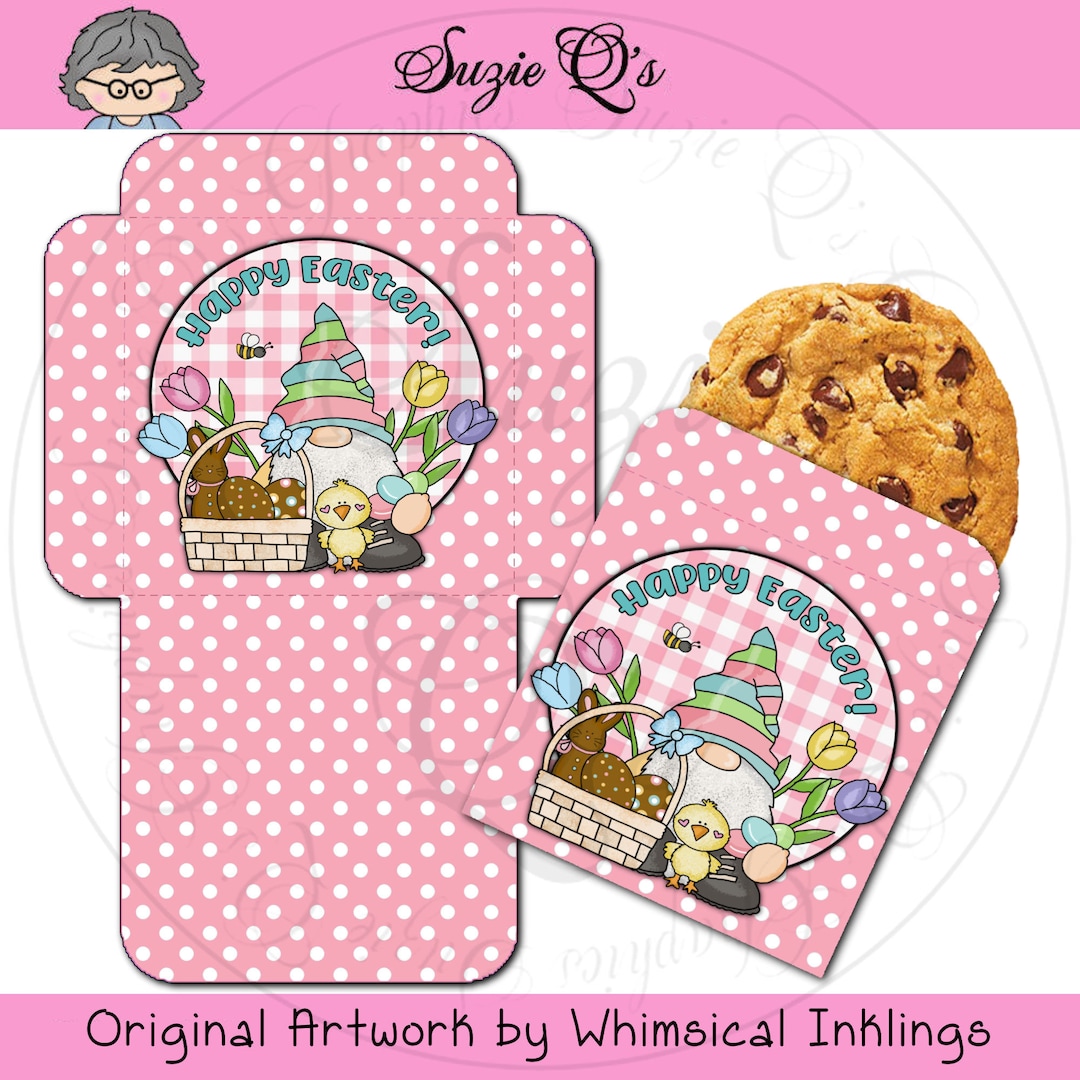 Easter Cookie Envelope - Digital Printables - Immediate Download - Etsy