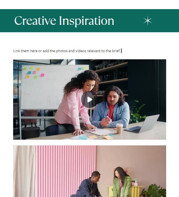 Creative Brief Template - Professional & Comprehensive - Etsy