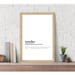 Sonder Definition, Poster Print, Inspirational Wall Art, Classroom ...