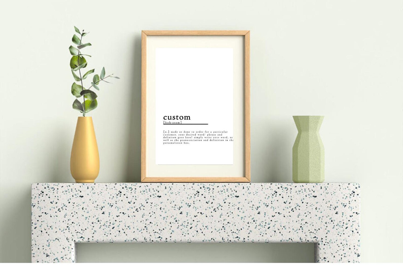 Custom Definition Print | Custom Wall Print Custom Definition Poster ...