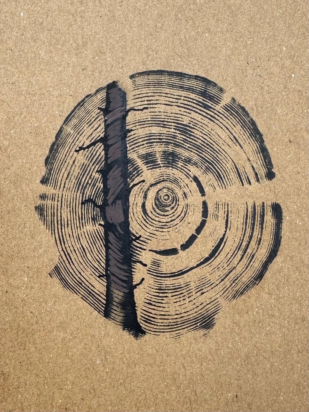 Original Tree Ring Art, Arborist, Forestry, Tree Rounds, Tree Stump ...