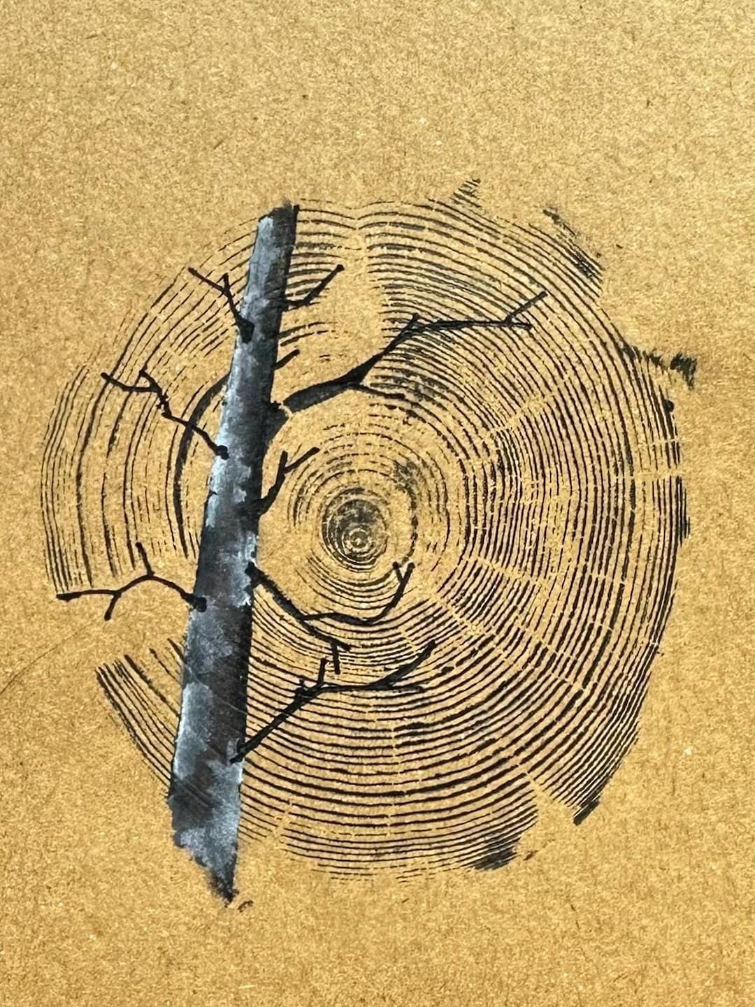 Original Tree Ring Art, Arborist, Forestry, Tree Rounds, Tree Stump ...