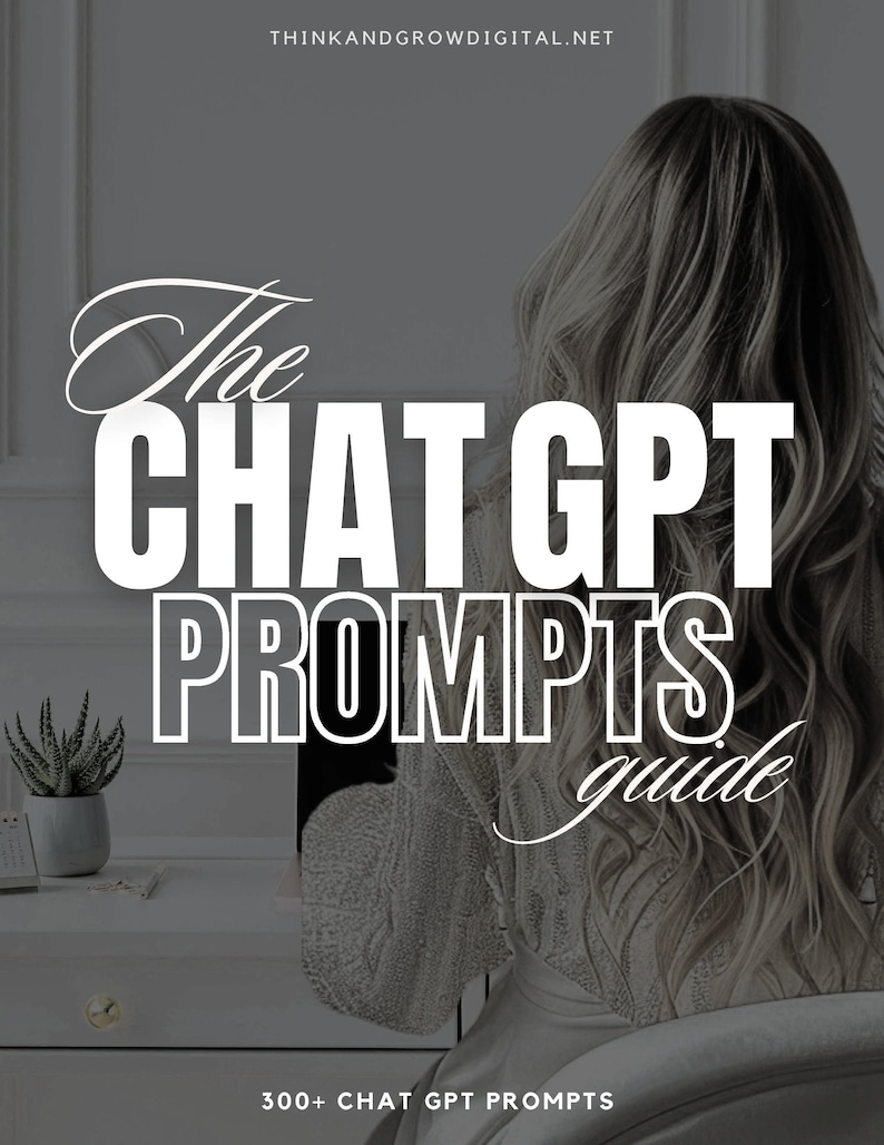 CHAT GPT Prompts for Business and More - Etsy