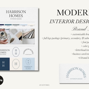 Canva Brand Kit | Premade Logos, Brand Guidelines, Logo Templates ...