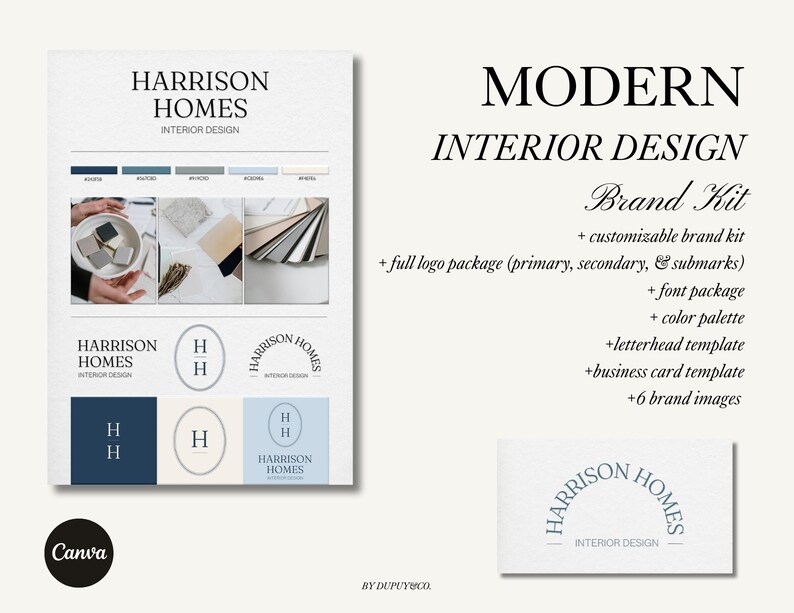 Canva Brand Kit | Premade Logos, Brand Guidelines, Logo Templates ...