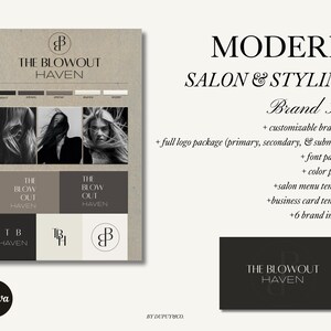 Canva Brand Kit | Premade Logos, Brand Guidelines, Logo Templates ...