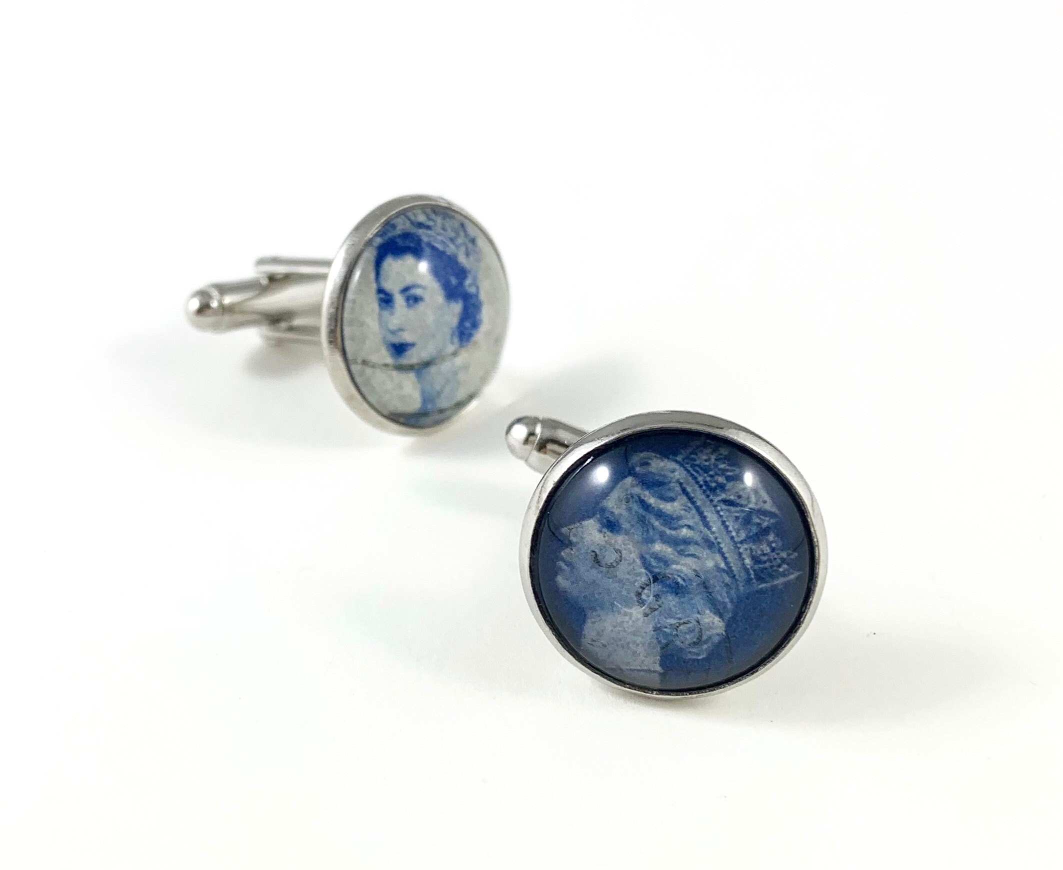 England Cufflinks England Man Gift England Gift Stamp | Etsy