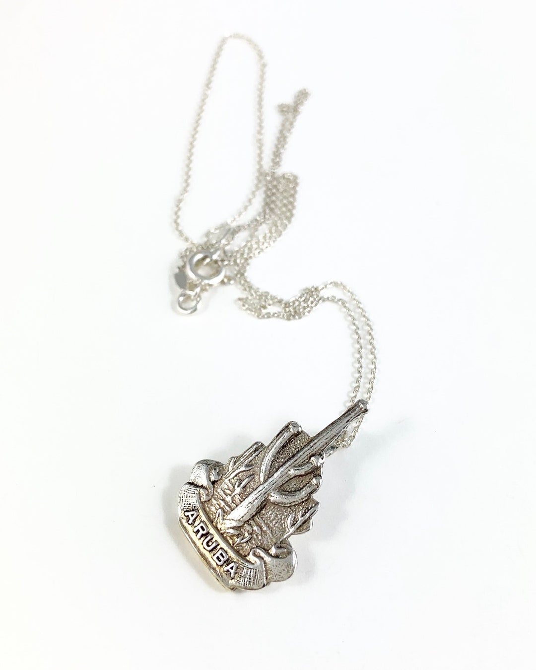 Aruba Necklace, Aruba Charm, Aruba Pendant, Aruba Jewelry, Aruba Gift ...