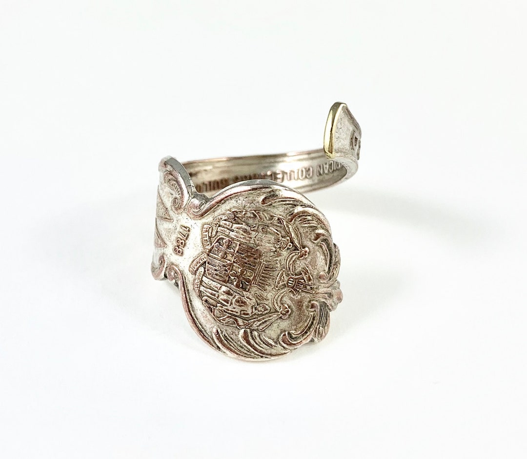 Maryland Ring, Maryland Spoon Ring, Maryland Jewelry, Maryland Gift ...