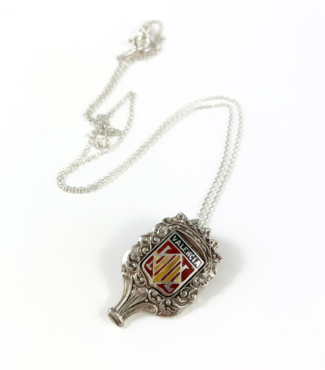 Valencia Spain Necklace, Spain Pendant, Valencia Charm, Valencia ...