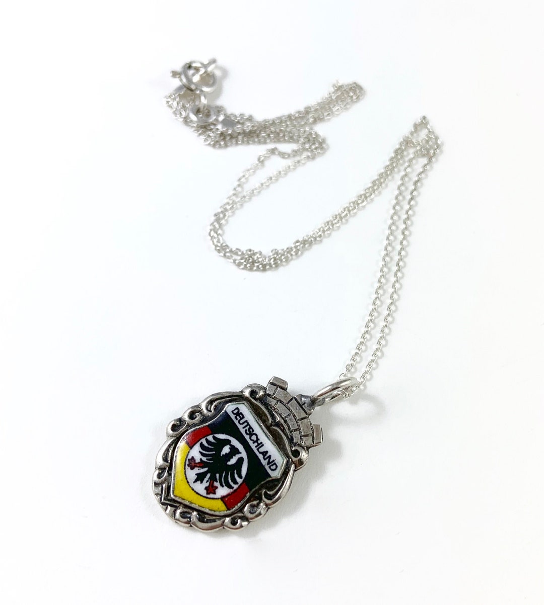 Germany Charm, Germany Necklace, Germany Jewelry, Germany Souvenir ...