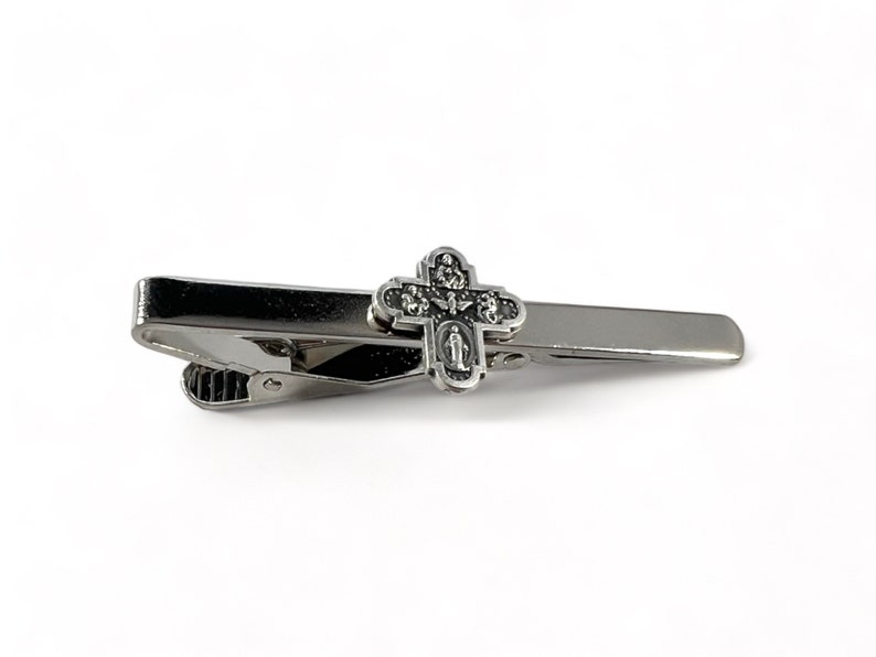 Catholic Tie Bar, Catholic Tie Clip, Religious Tie Bar, Catholic Man ...