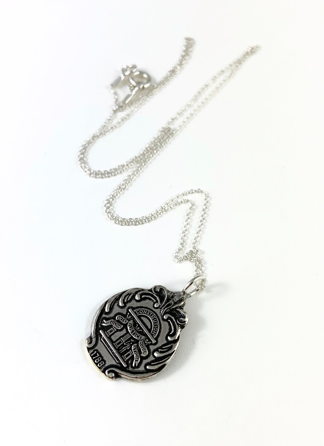 Georgia Necklace, Georgia Woman, Spoon Jewelry, Georgia Jewelry ...