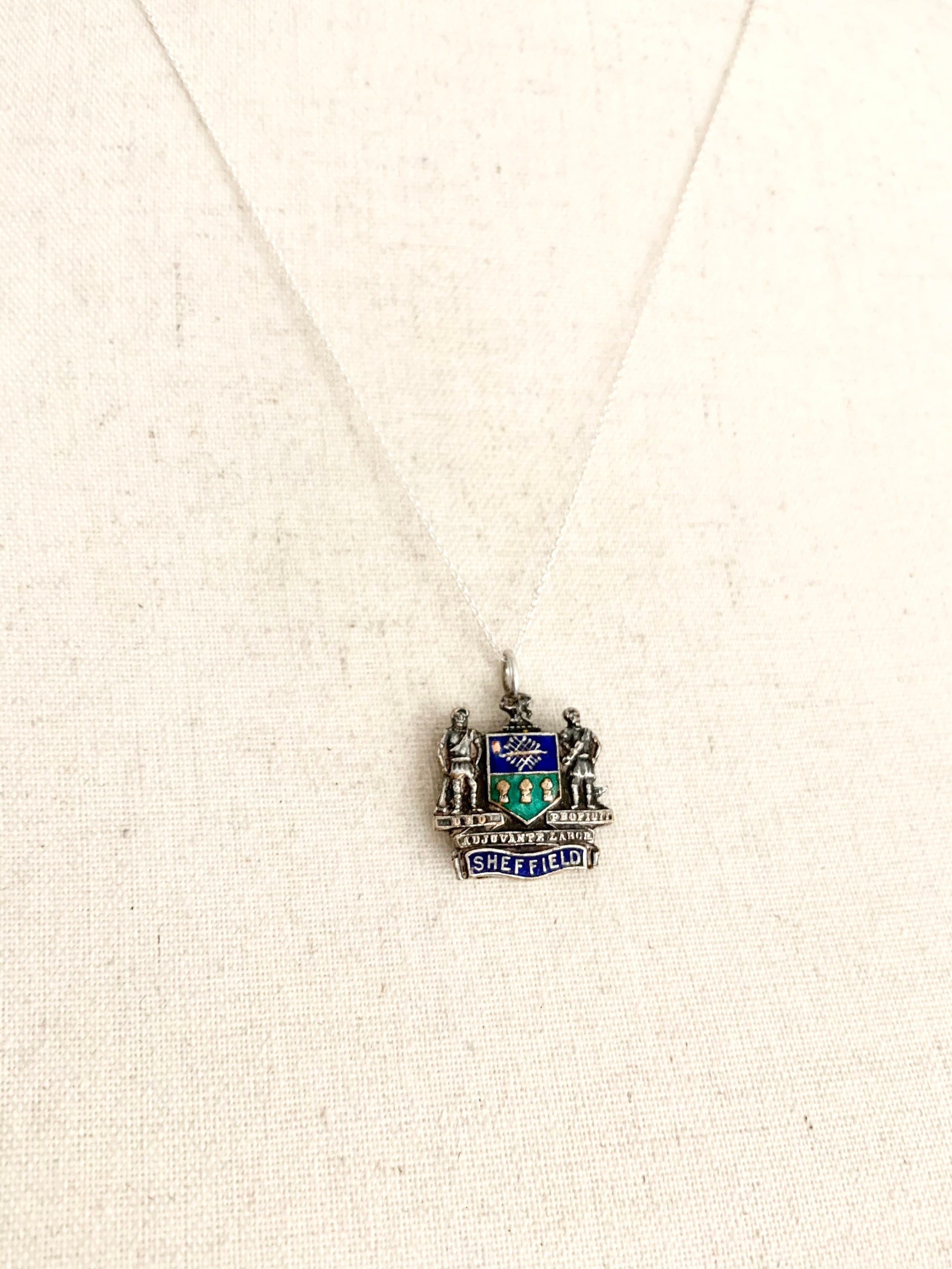 Sheffield Necklace, Sheffield Coat of Arms, Sheffield England ...
