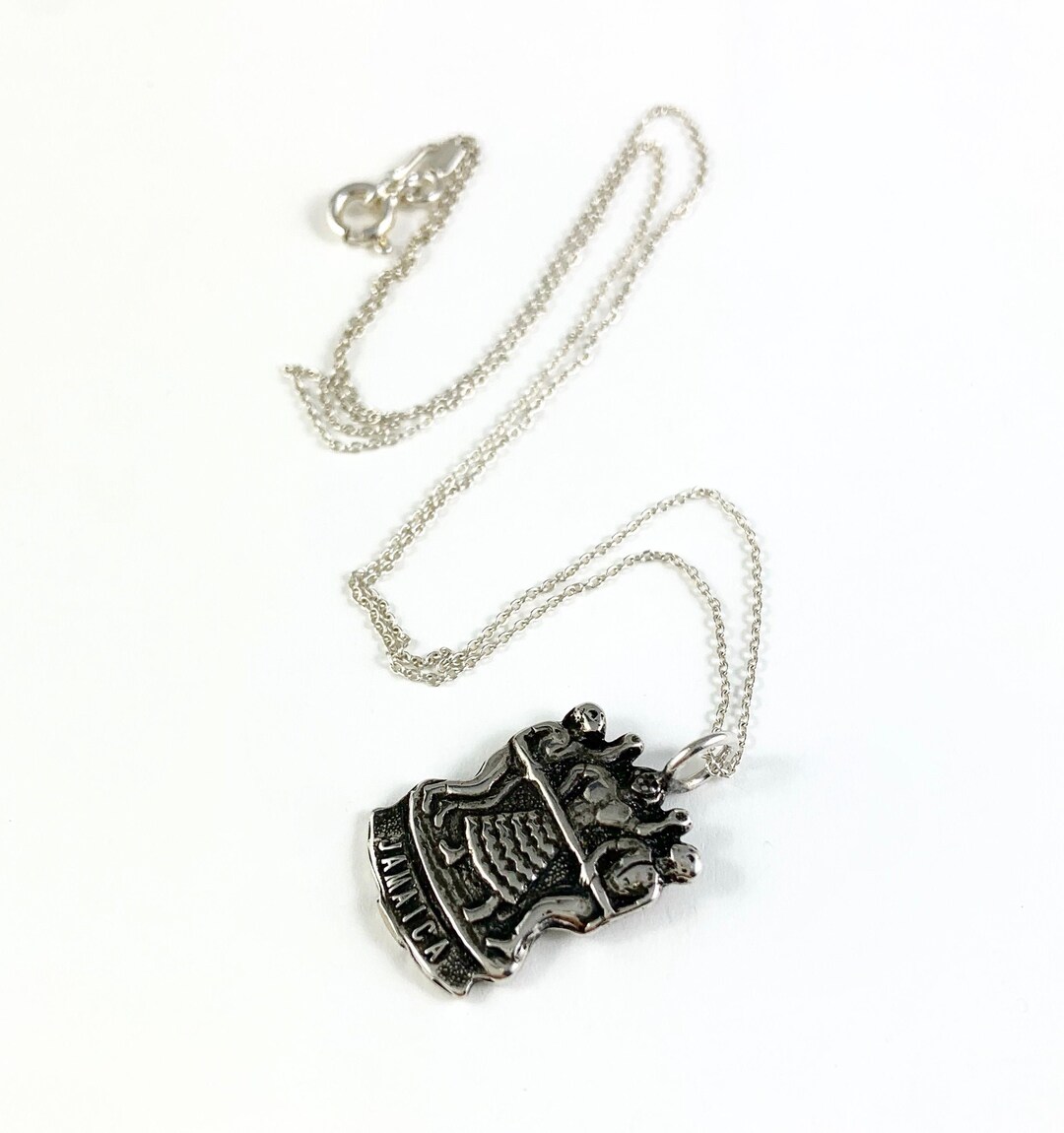 Jamaica Charm, Jamaica Necklace, Jamaica Jewelry, Jamaica Woman ...