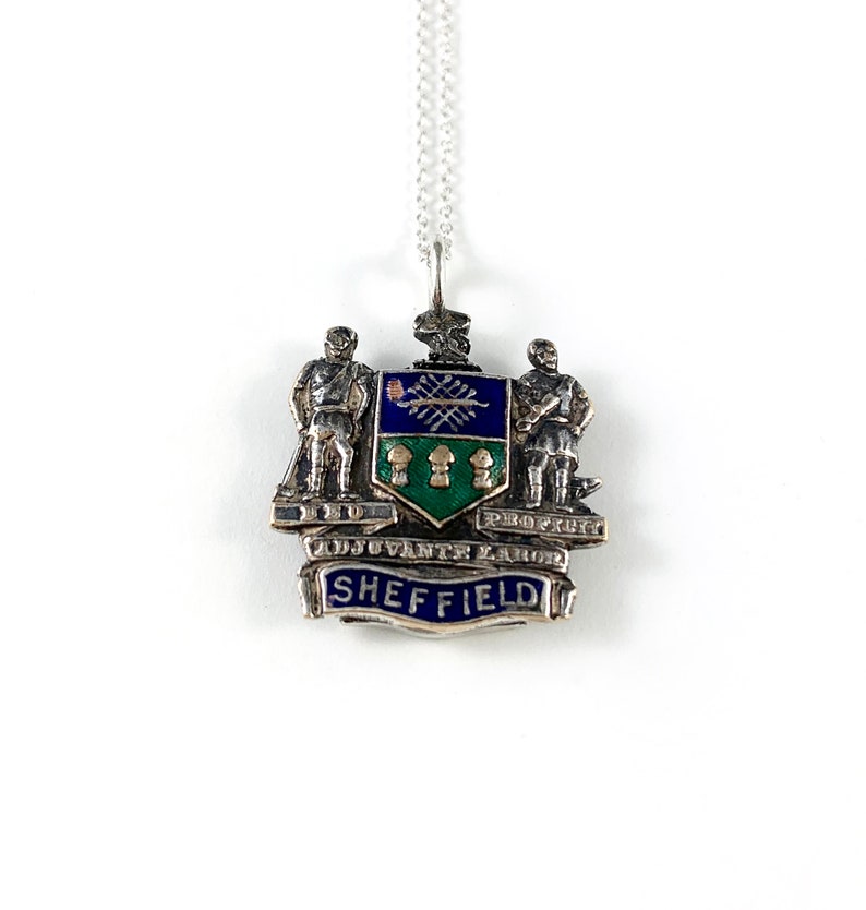 Sheffield Necklace, Sheffield Coat of Arms, Sheffield England ...
