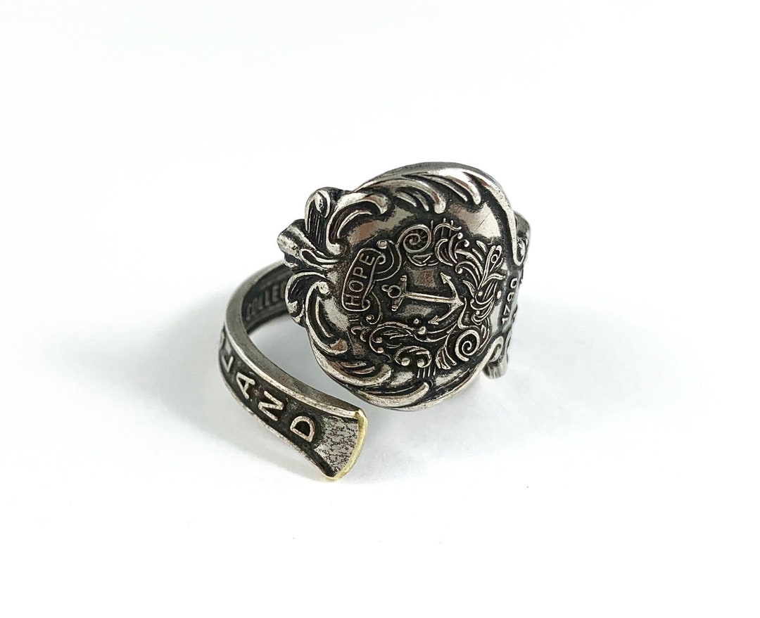 Rhode Island Ring, Rhode Island Spoon Ring, Rhode Island Jewelry, Rhode ...