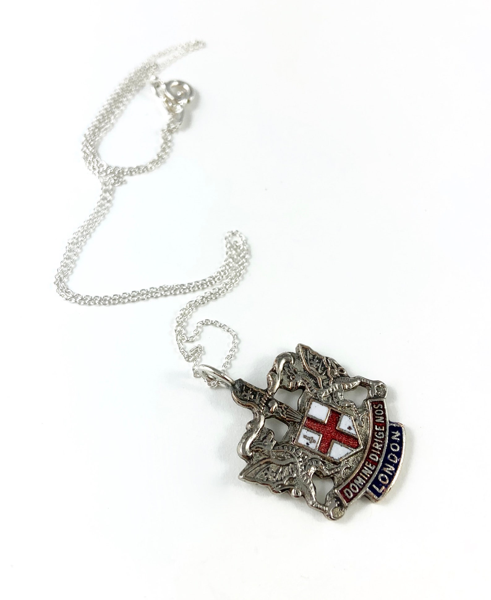 London Necklace London Charm London Jewelry London England | Etsy