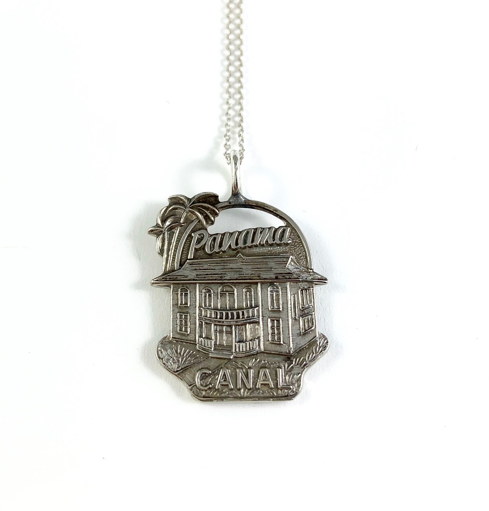 Panama Canal Panama Charm Panama Necklace Panama Jewelry | Etsy