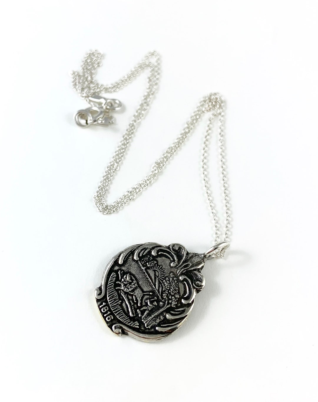 Indiana Necklace, Indiana Gift, Spoon Jewelry, Indiana Charm, Vintage ...