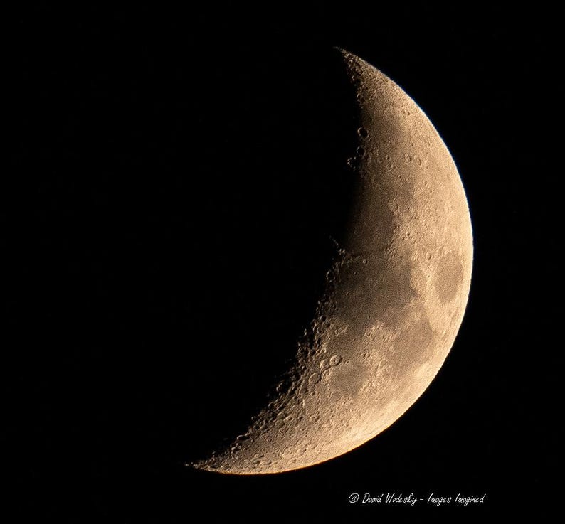 Crescent Moon - Etsy
