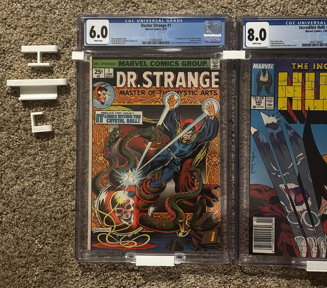 CGC Graded Comicbook Slab System for Wall Mounting up to 8 Comics - Etsy