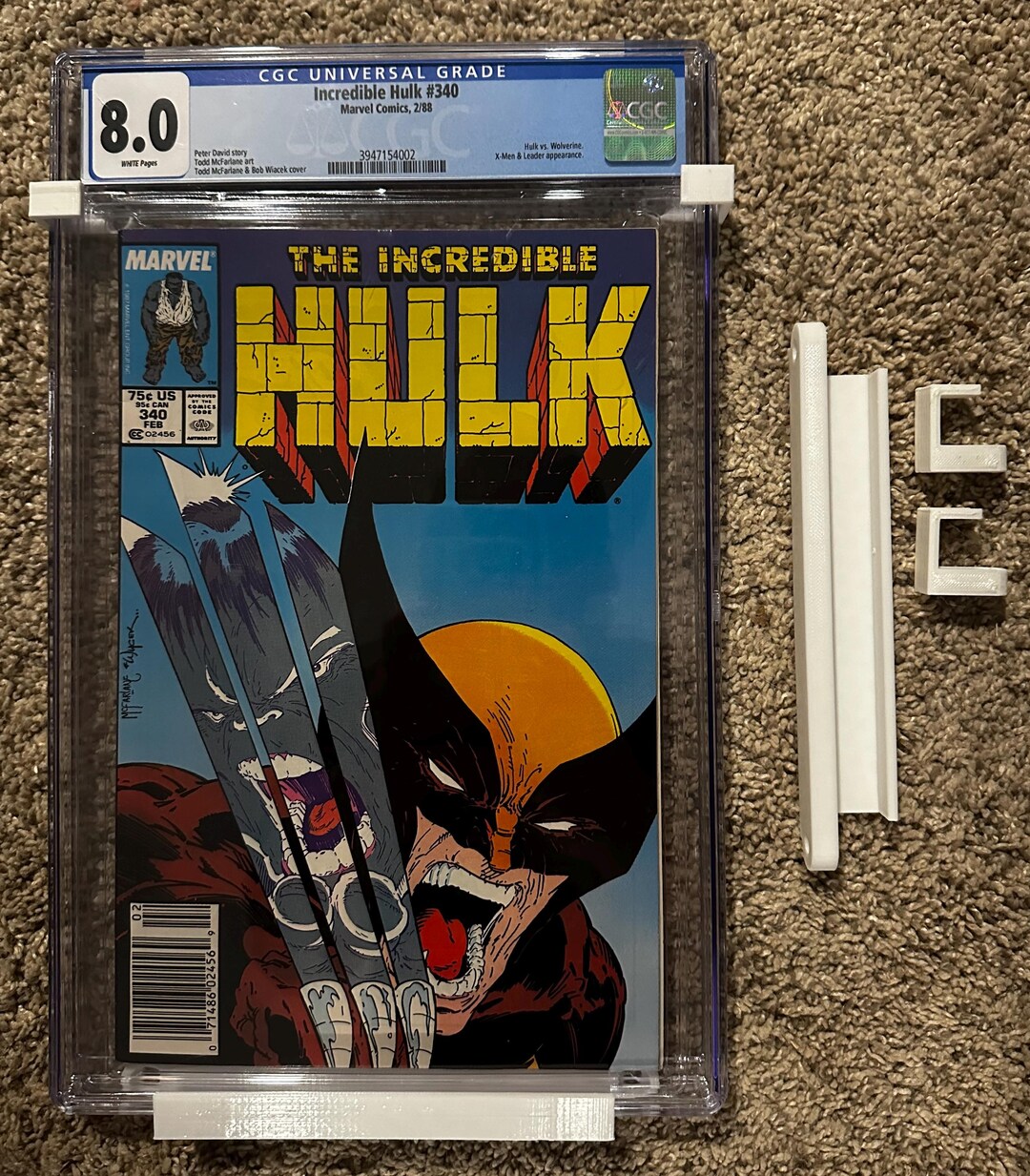 CGC Graded Comic Book Slab Wall Mount - Single Comic - Etsy