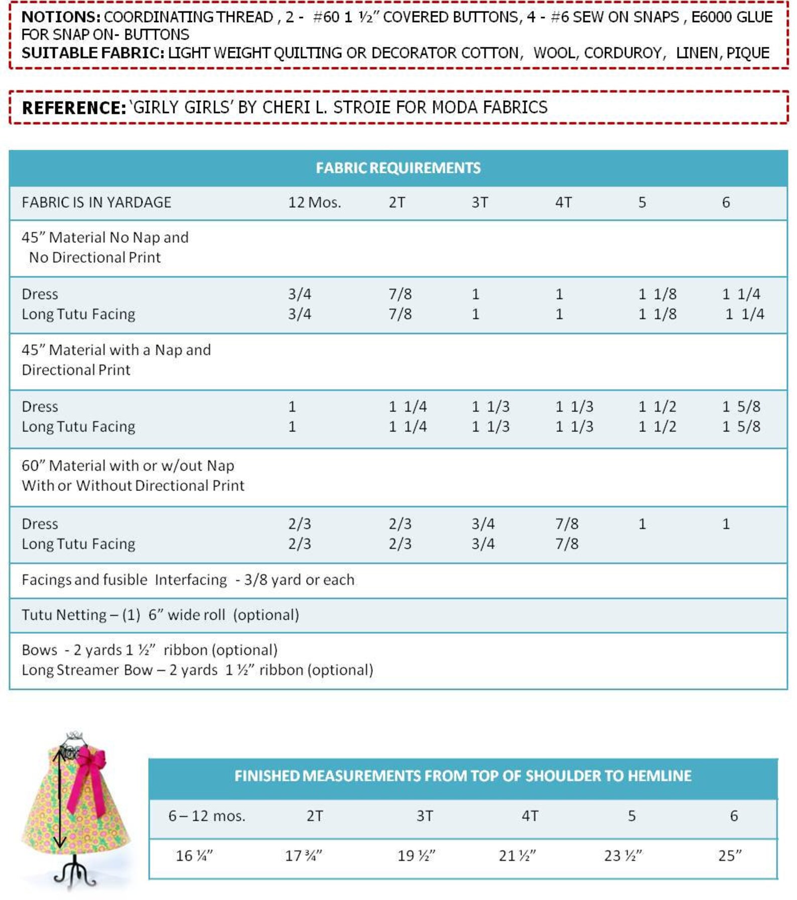 Easy Jumper Dress Pattern - SEW GIRLY Tutu Dress Pattern PDF Size 12 ...