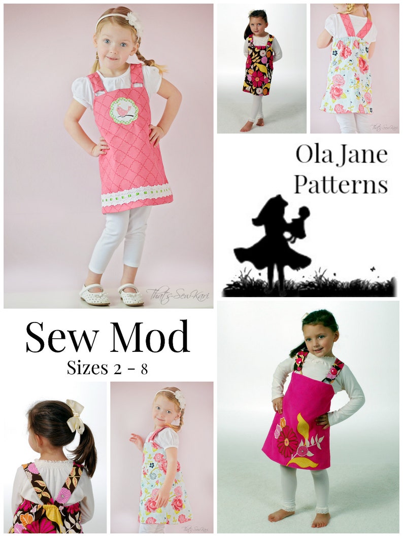 Fall Autumn SEW MOD Reversible Jumper Dress Pattern Instant | Etsy