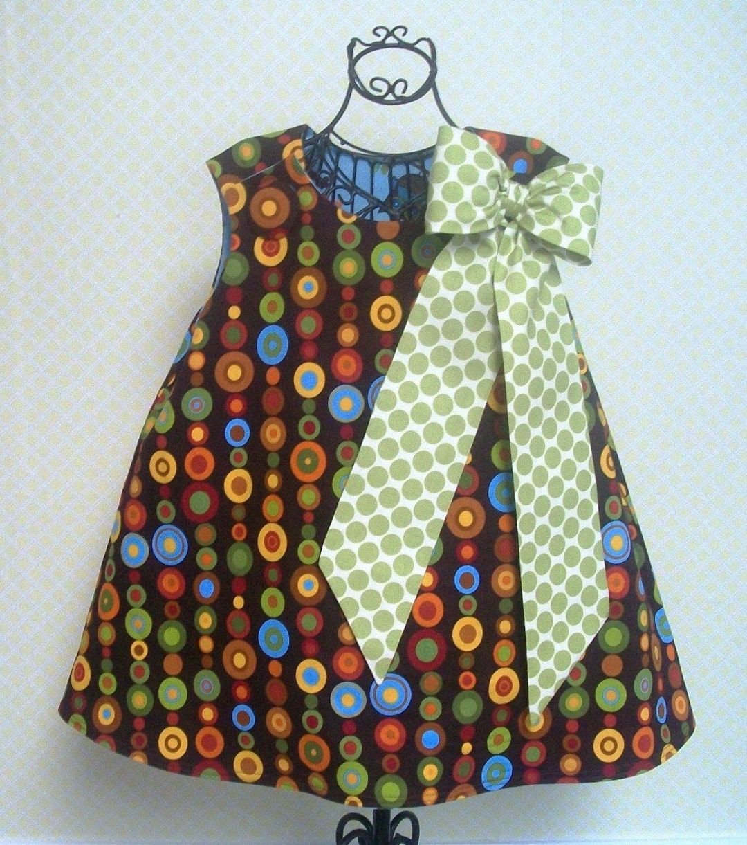 Back to School Aline Dress Pattern, Girl's Dress Pattern, Pdf Dress ...
