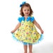 Girl Dress Pattern PDF SEW GIRLY, Size 12 Months - 6 Child Easy ...