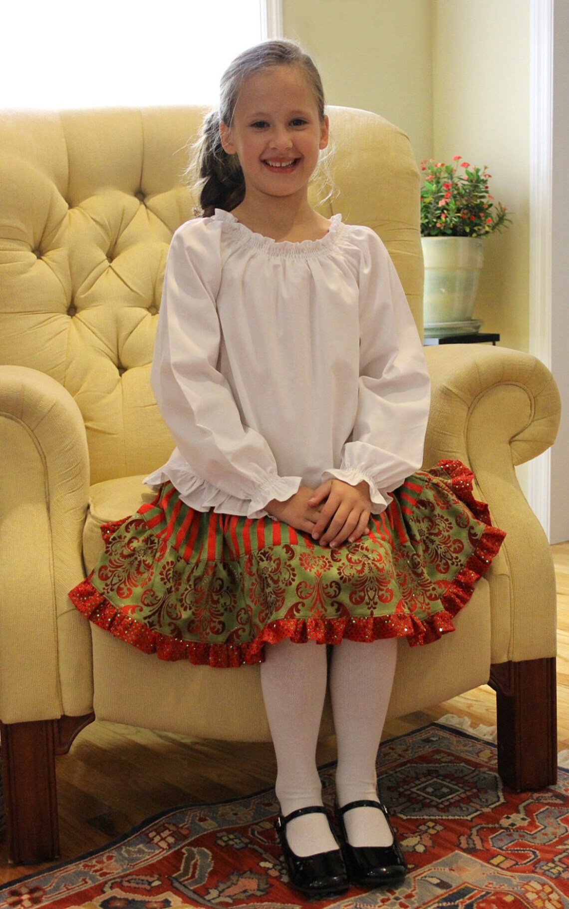 SEW FLATTERING Peasant Blouse PDF Pattern, Long, 3/4 or Short Sleeve ...