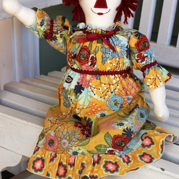 Raggedy Ann Pattern - Etsy