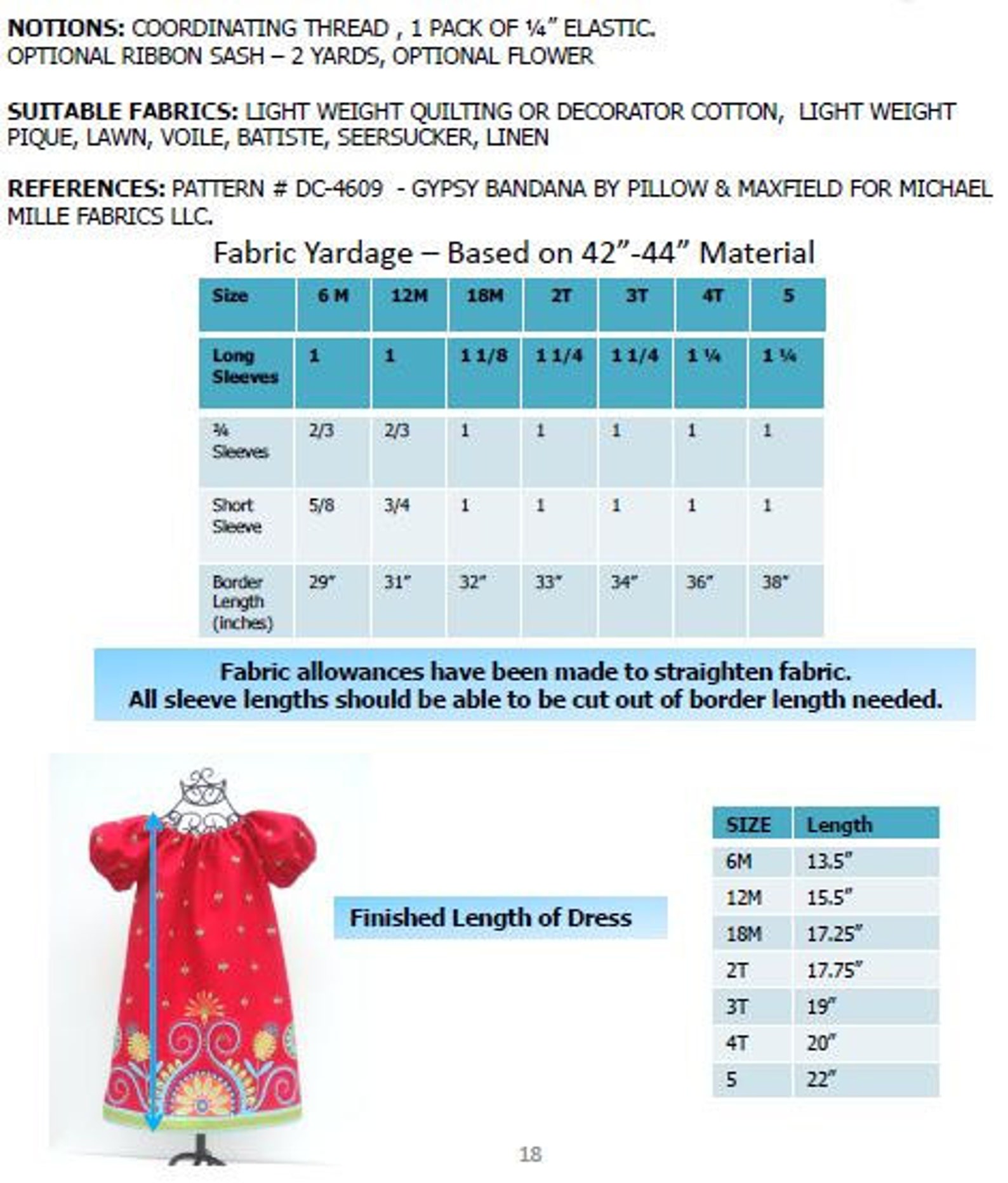 SEW GROOVY Peasant Dress Pattern - Now 6m-14c Sizes - PDF Sewing ...