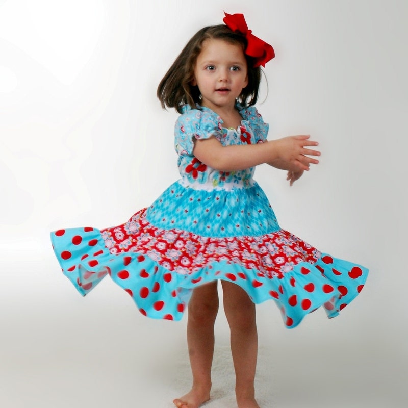 Twirl Dress Pattern - Etsy
