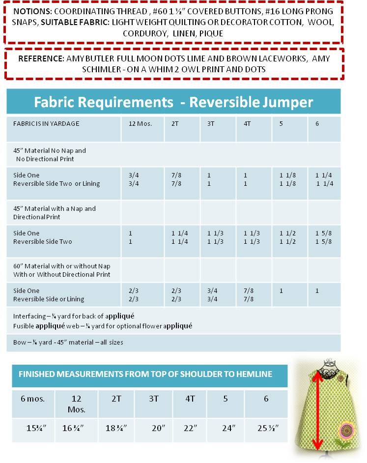Back to School Aline Dress Pattern Girl's Dress Pattern | Etsy