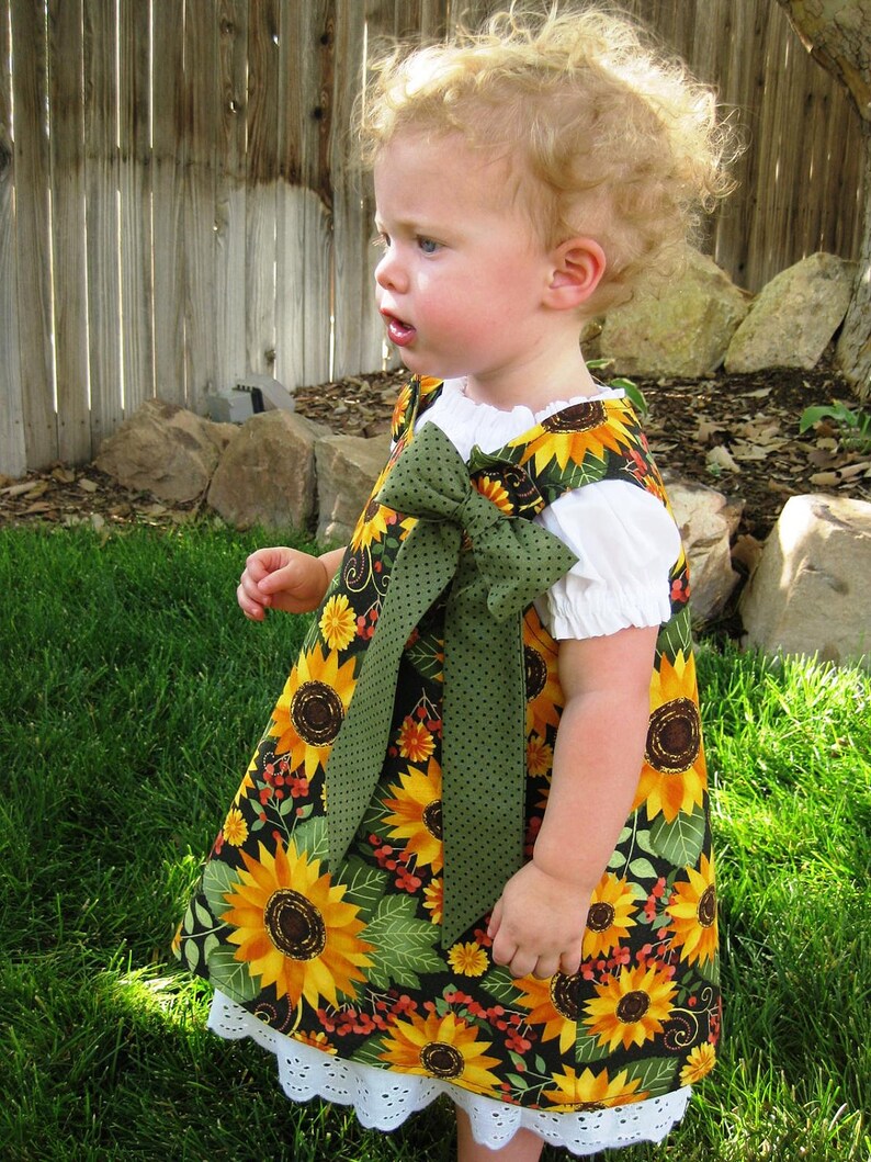 Fall Reversible Aline Jumper Dress and Under Slip Patterns Combo ...