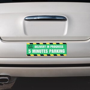 Uber Eats Delivery Driver Car Magnet - Etsy