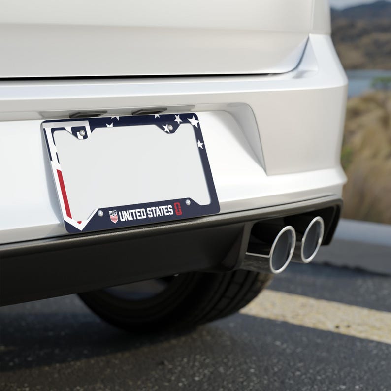 World Cup 2026 License Plate Frame – Custom Country Design, Soccer Fan ...