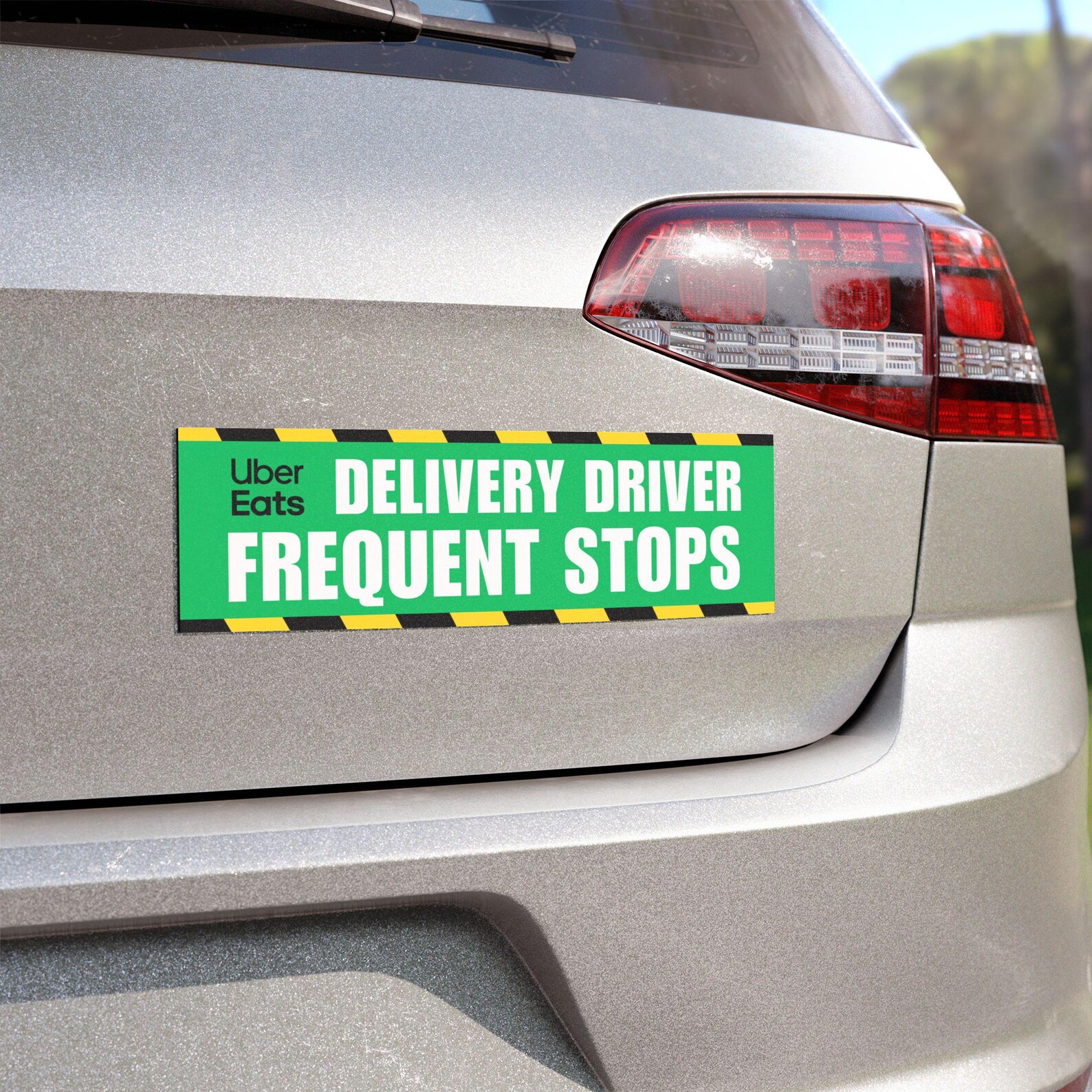 Uber Eats Delivery Driver Car Magnet - Etsy