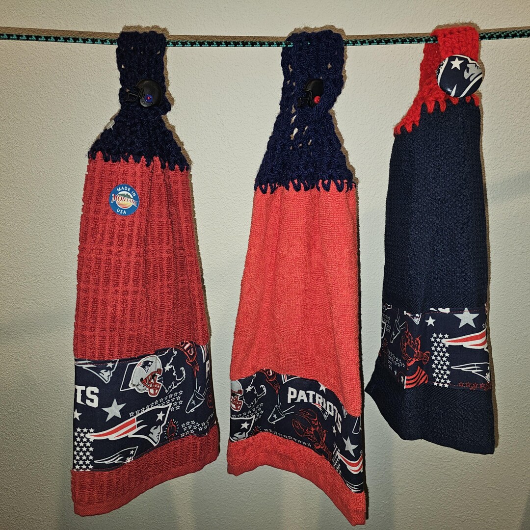 NFL New England Patriots Tailgate Hand Towels - Etsy